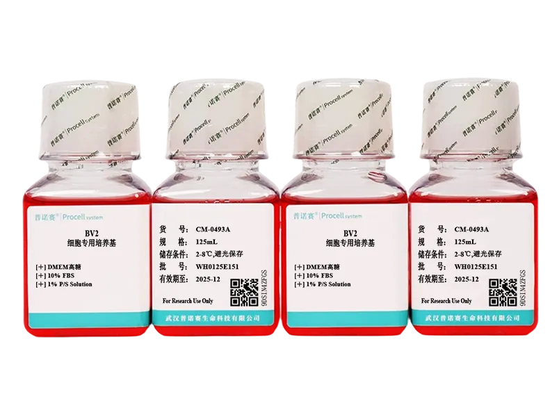 BV2细胞专用培养基（DMEM）-完全培养基-武汉普诺赛生命科技有限公司